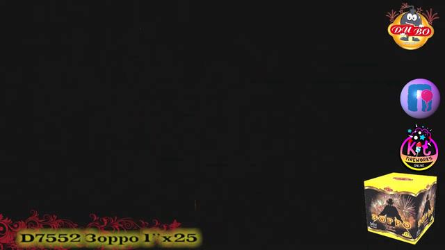 Фейерверк (салют) Зорро 25 залпов D7552 Диво