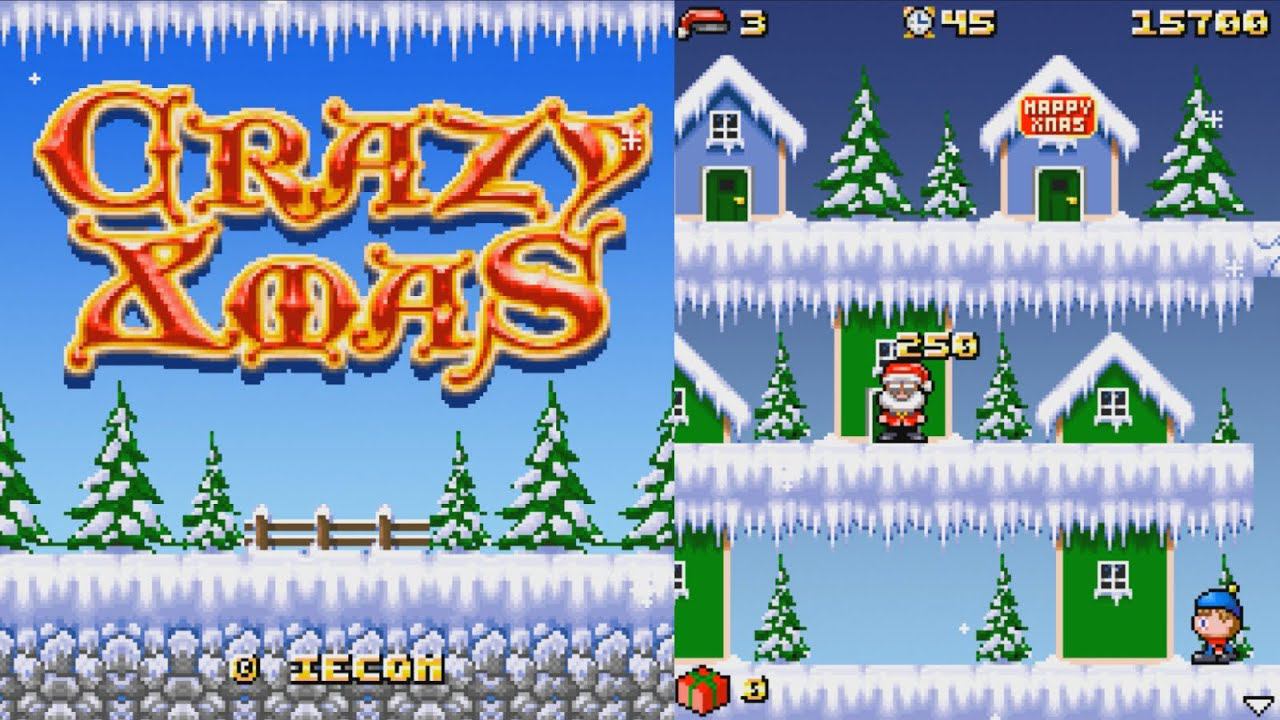 [Happy New Year!] Crazy Xmas JAVA GAME (IECOM 2004) FULL WALKTHROUGH