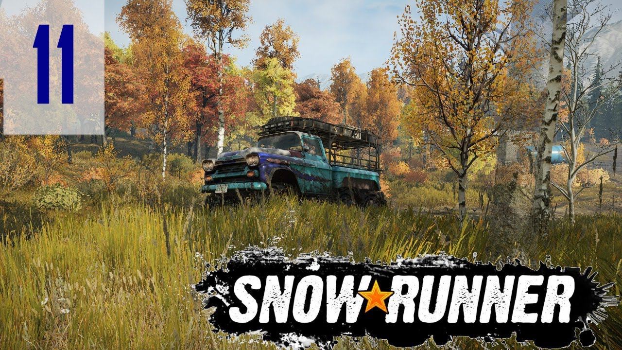 SNOWRUNNER ❄ Ищу мощь на Драммонде  #11