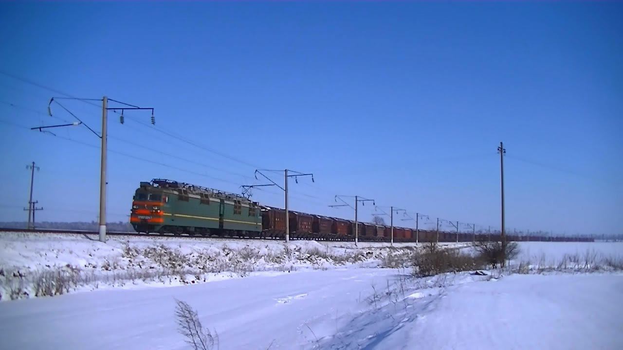 ВЛ80С-2047 с грузом зерна