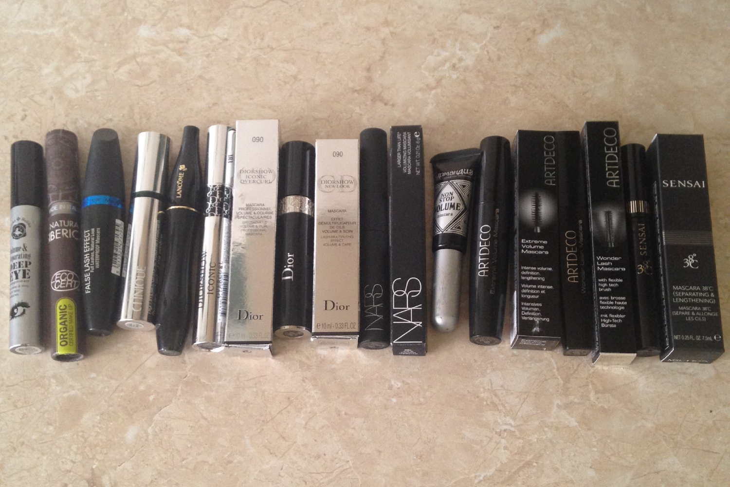 Обзор нескольких тушей для ресниц 1