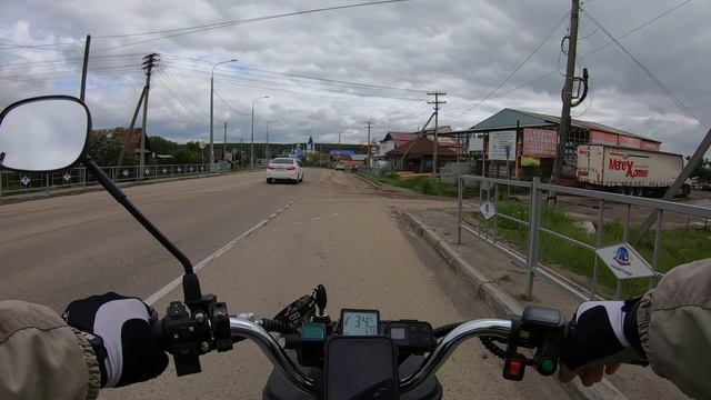 Поездка на электровелосипеде в Шадринск из Екатеринбурга 2024 часть 5