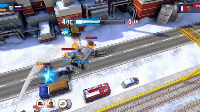 Автомобильная авария на атомной электростанции! Traffic accident at the nuclear power plant!EMHQ1vs1