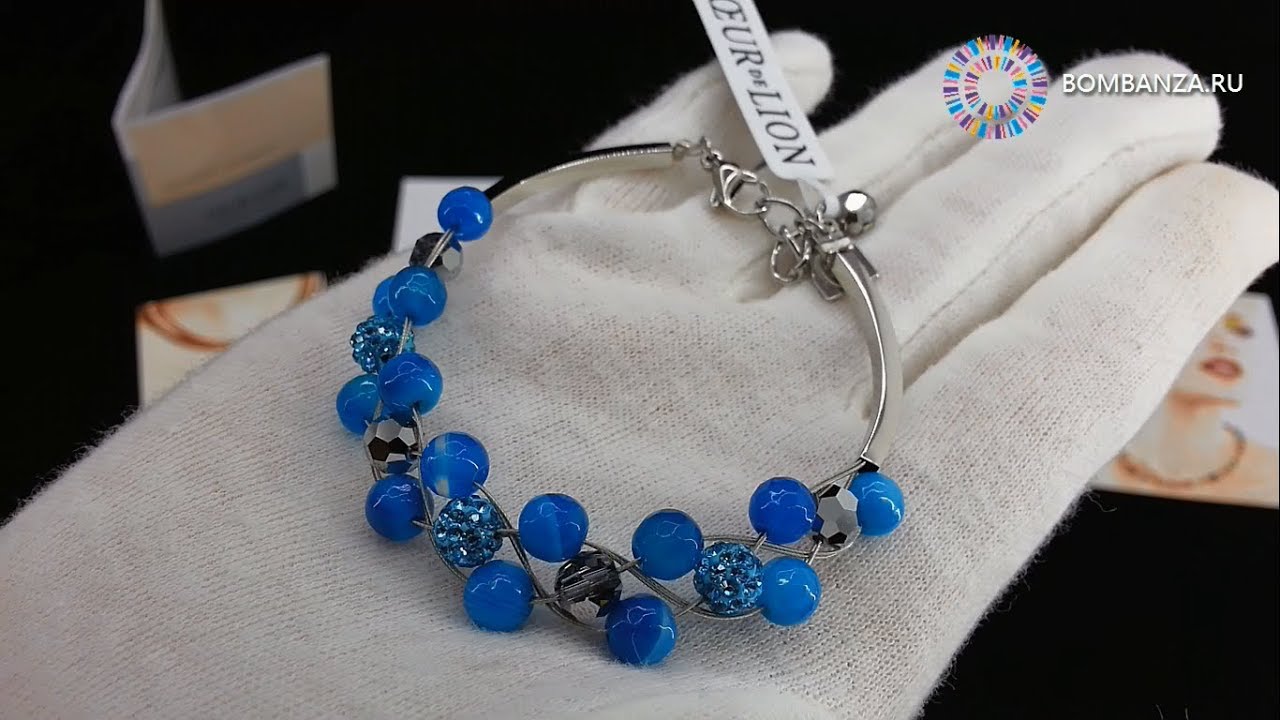 ? ? Браслет Coeur de Lion, Turquoise, 4895/30-0600. Элитная бижутерия из Германии