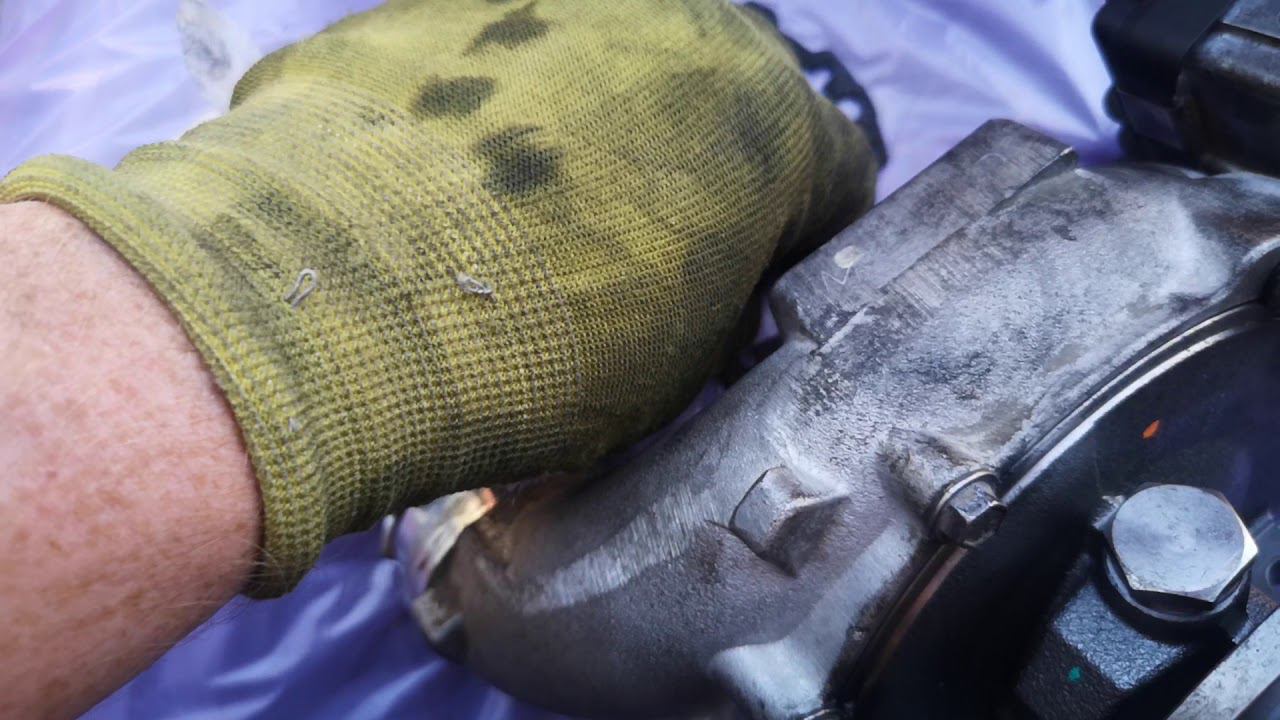 Замена турбины (картриджа) мерседес GL 350 OM 642.940