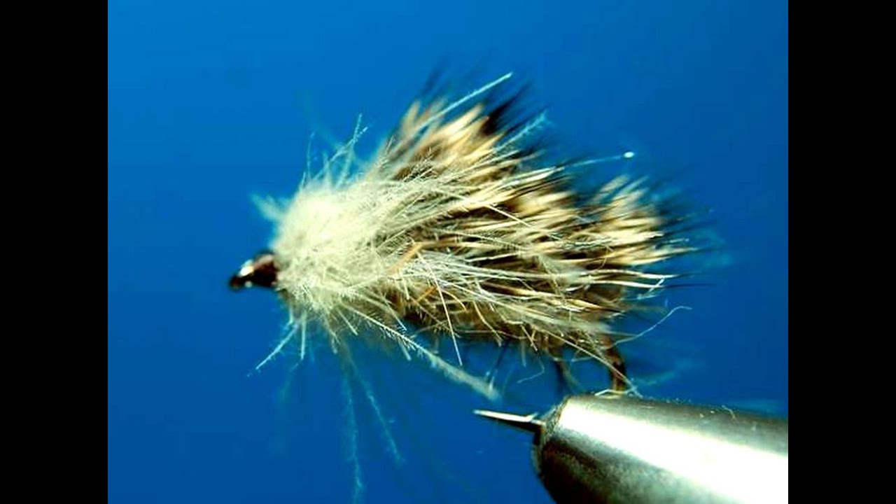 Pantry CDC Hedgehog Caddis Fly, dry fly. Сухая мушка.