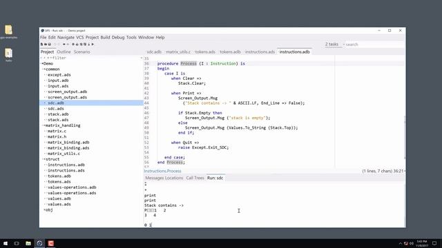 С чего начать 32  - Программирование на языке Ada - Начало работы со Студией GNAT