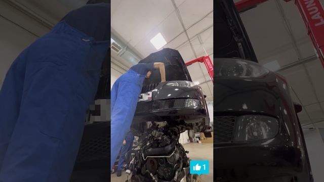 Замена двигателя BMW3 335 N92 и маслосъёмных колпачков N54