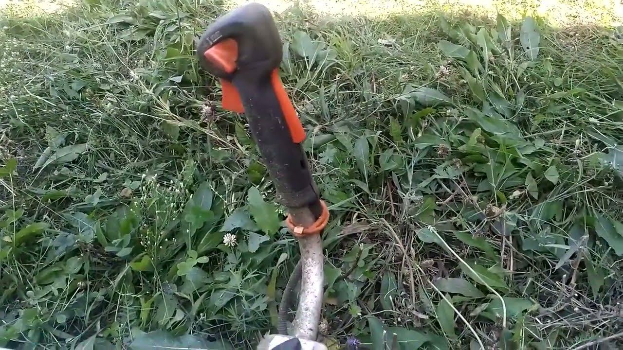 Лопнула пружина карбюратора Stihl fs450 / The spring of the Stihl fs450 carburetor burst