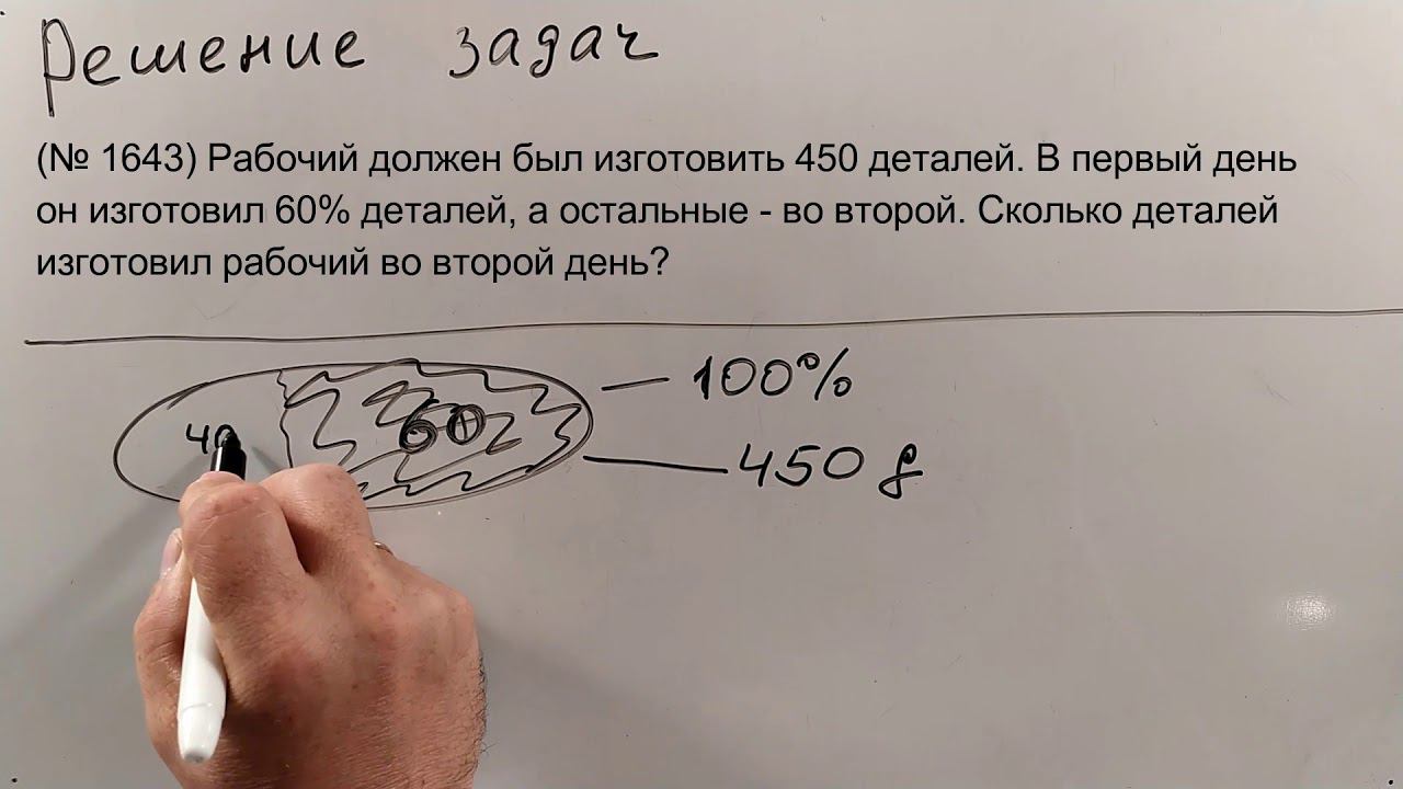 Дробь и процент от числа. Часть 2 (5 класс)