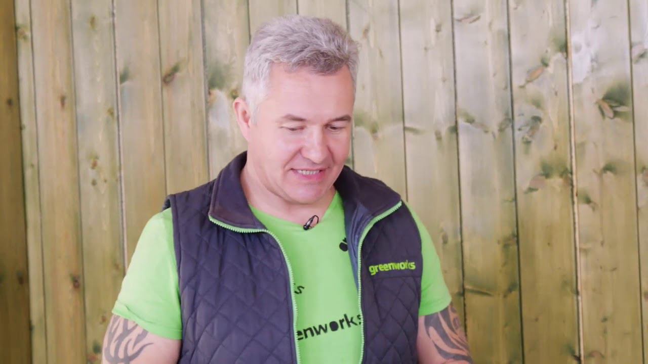 Аккумуляторная газонокосилка Greenworks 24V (Загородная жизнь)