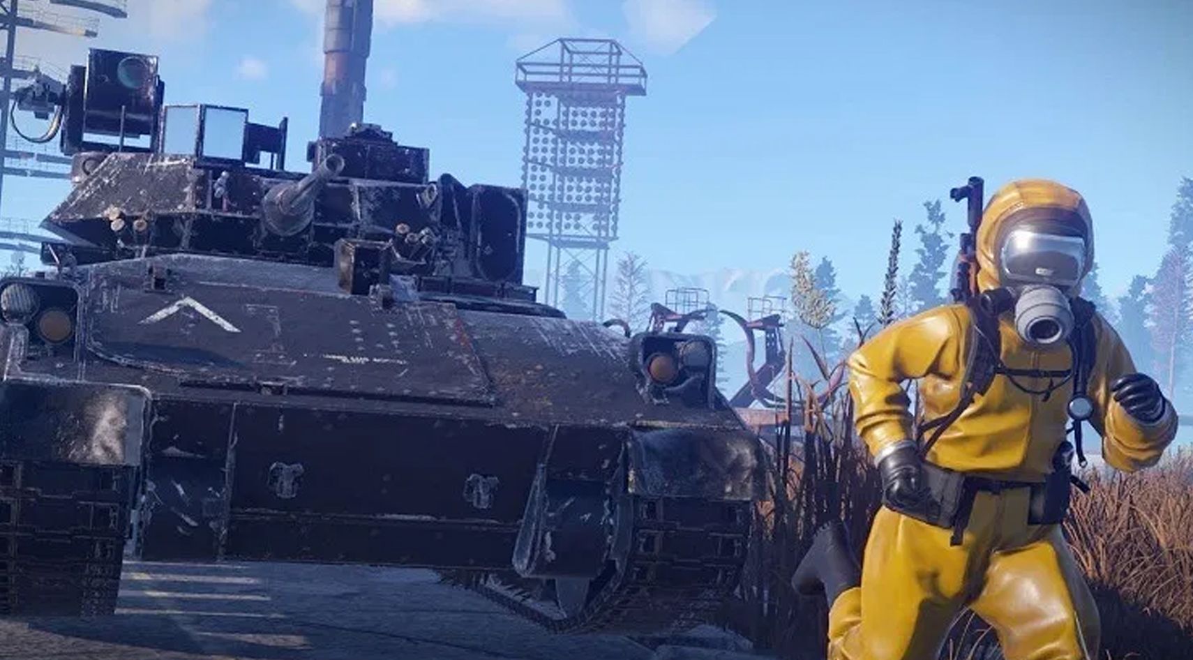 RUST ПОСЛЕ ВАЙПА С НУЛЯ хорошая игра для души, мирный PVE сервер СЕРИЯ ТРИС)))