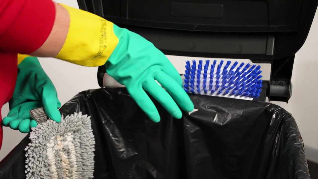 Как очищать мопы УльтраСпид про перед стиркой