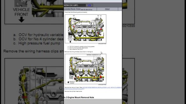 Мазда CX-5 ремонт ГРМ