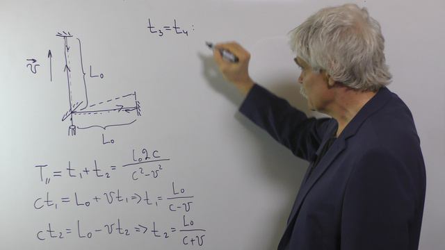 Механика Лекция 14 часть 1 Опыт Майкельсона Морли Лоренцевское сокращение длины Соотношение времени
