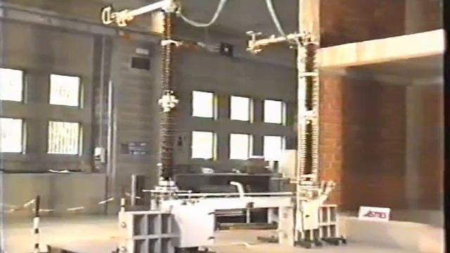 Испытания на сейсмостойкость горизонтально-поворотного разъединителя