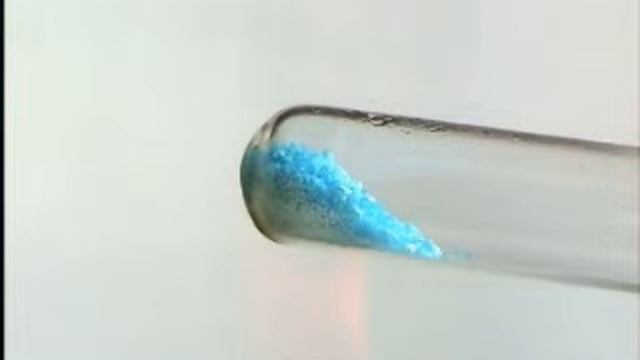 Разложение медного купороса