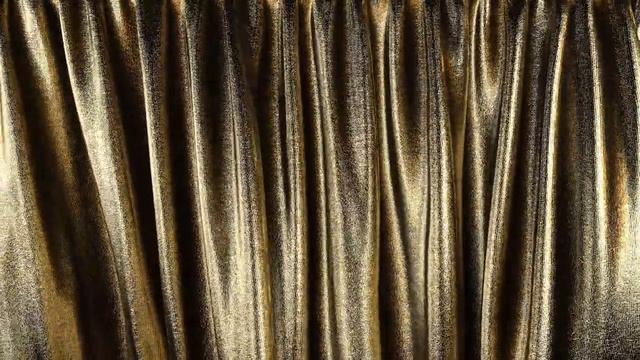 Luxury golden curtain -роскошный золотой занавес-FOOTAGE.mp4