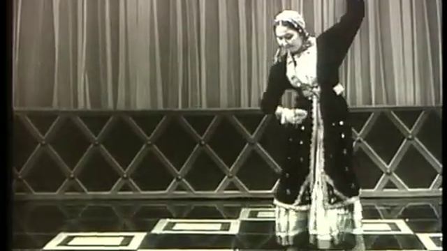 Башкирский танец  Муглифа, исполняет Тамара Худайбердина,1964 г.
