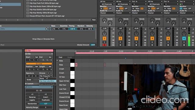 4. Ableton для гитары - как прописывать и программировать барабаны в Ableton