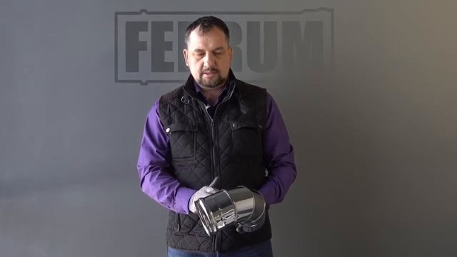 Кратко о дымоходе Ferrum Колено 90°