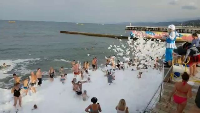 Пенная вечеринка в Крыму