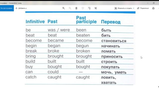 Неправильные глаголы. Часть 1.mp4