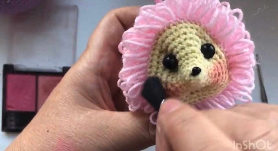 Ежик Шарик Ч3 Амигуруми мастер класс от Анаит Угай. Новогодний шар подарок брелок декор игрушка.