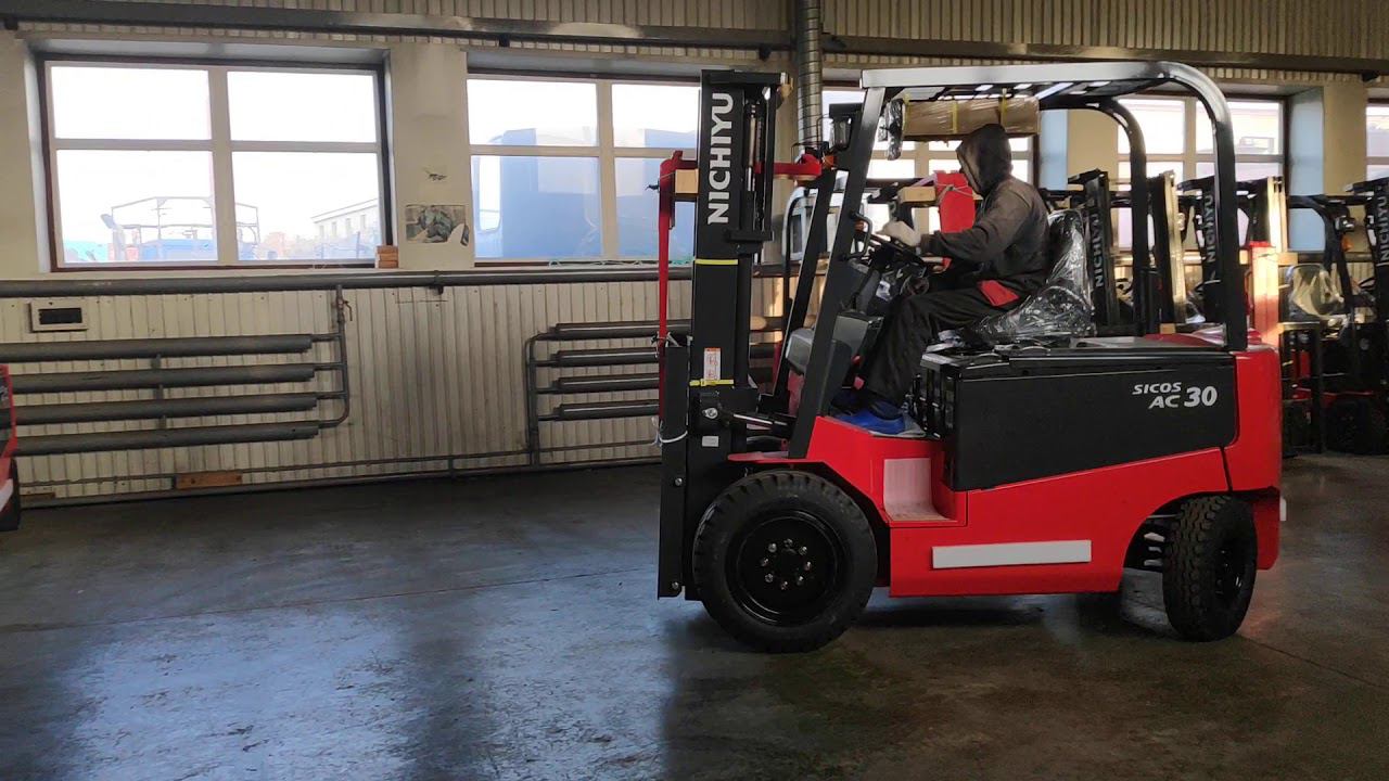 Японский электропогрузчик NICHIYU FB30 со склада в Москве