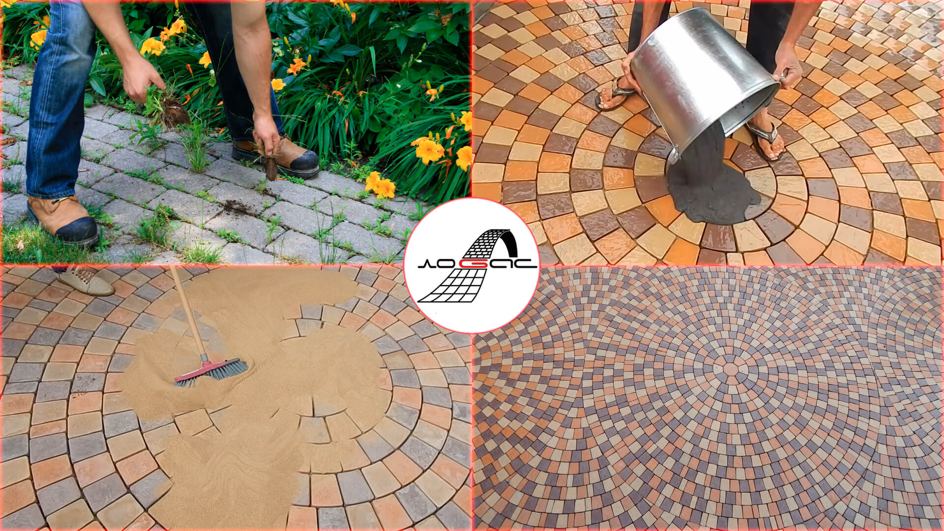 Чем и как затирать швы тротуарной плитки и брусчатки при благоустройстве территории
