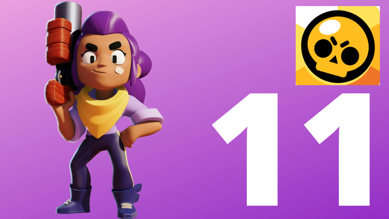 Бравл Старс (Brawl Stars ) - Геймплей Прохождение - Часть 11 - Шелли