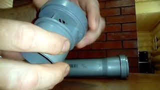 Вакуумный клапан на канализацию!