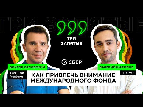 ВИКТОР ОРЛОВСКИЙ | Как привлечь внимание международного фонда | ТРИ ЗАПЯТЫЕ
