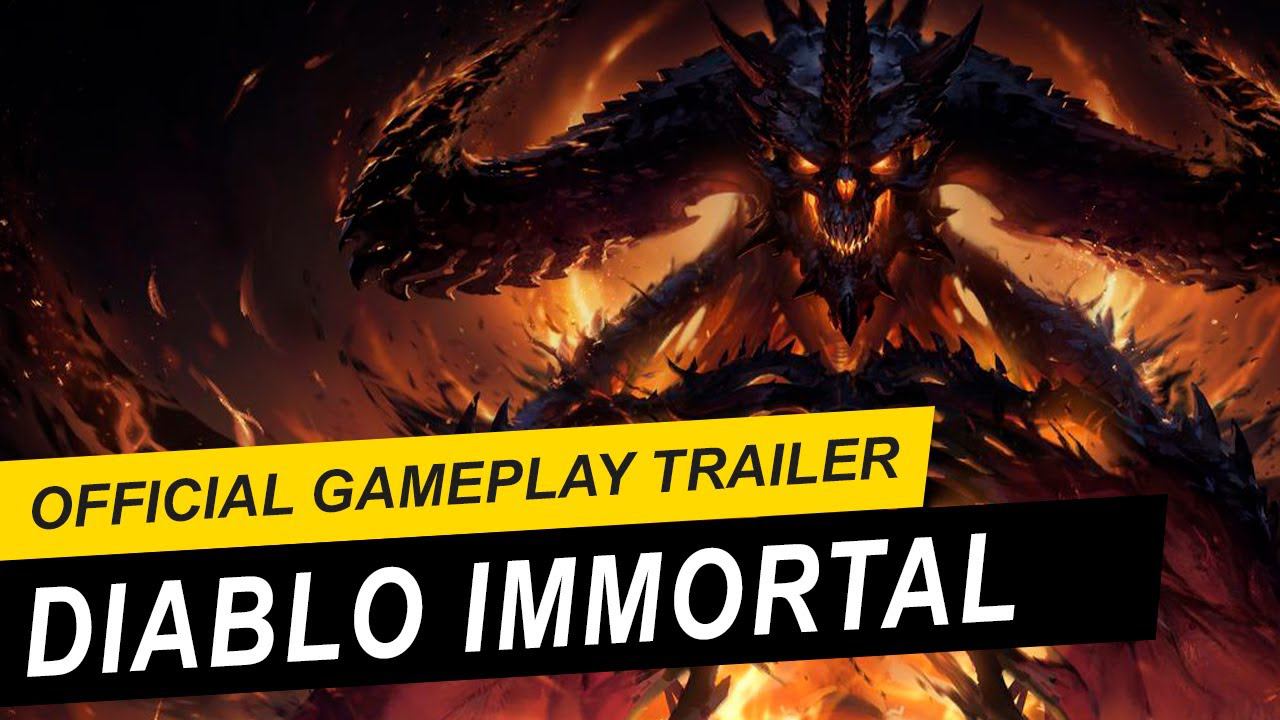 Diablo Immortal - официальный геймплейный трейлер. Official Gameplay Trailer.