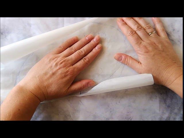 ПР выкройка подкройного кармана