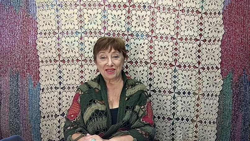 Шаль "Рыбки". Мастер-класс по вязанию крючком от О. С. Литвиной.