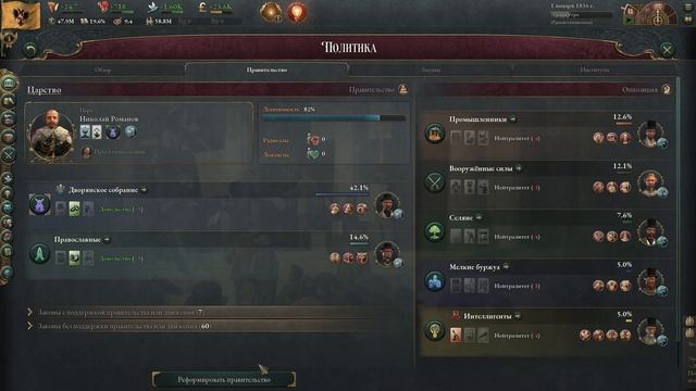 Victoria 3 - базовый гайд для новичков по экономике и политике