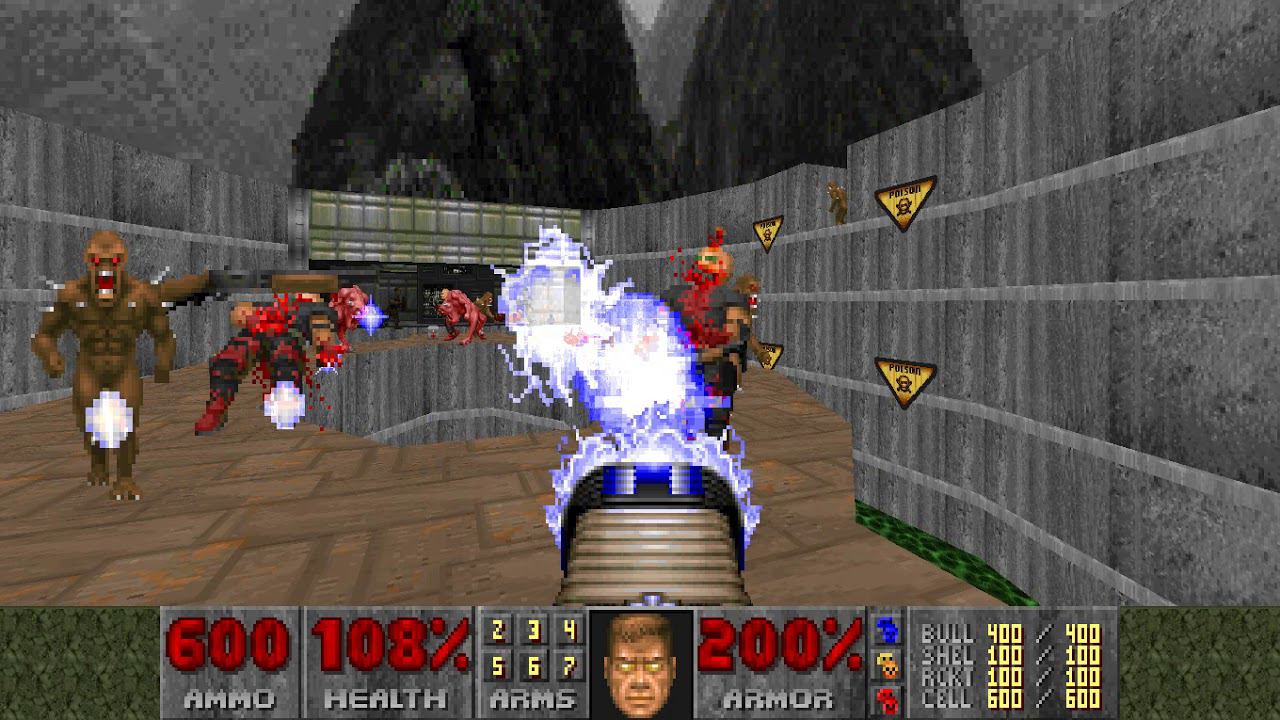 Прохождение Doom Эпизод 1 По колено в мертвецах Токсин-Завод #3