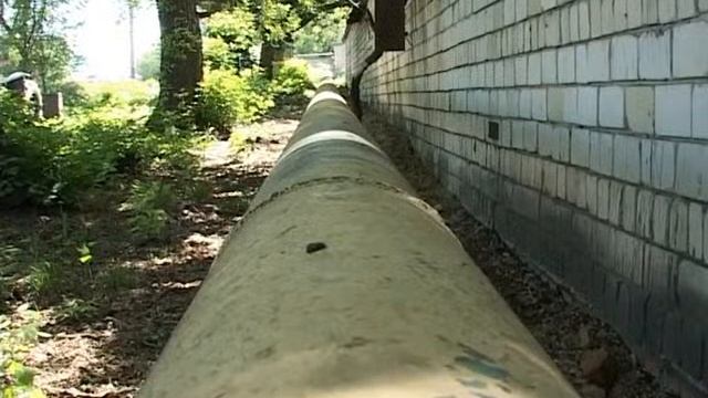 Ремонт центрального водовода. Май 2010 год.