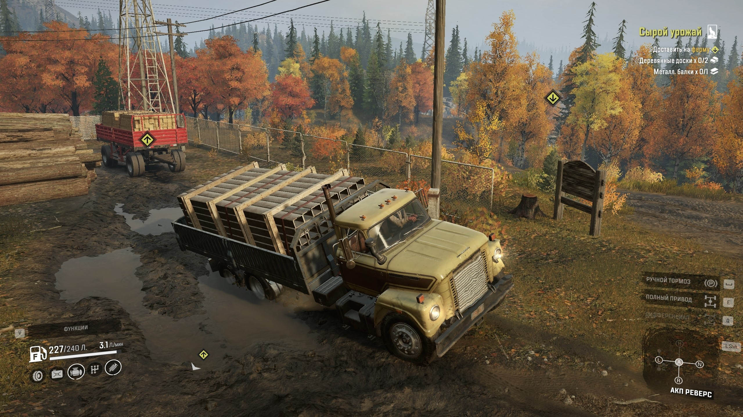 SnowRunner - Эпизод 1. Добро пожаловать в грязь.