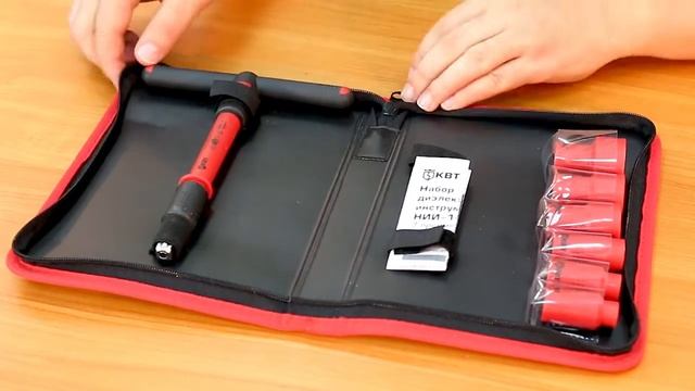 Набор НИИ-14 (КВТ) и трещотка диэлектрическая 3_8