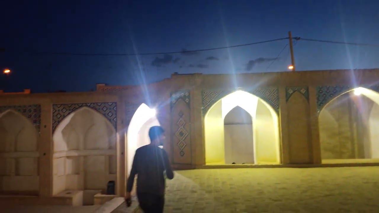 Иран. Кашан. Мечеть Ага Бозорг.