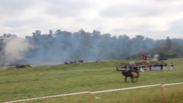 Бородино. Реконструкция Шевардинского сражения.