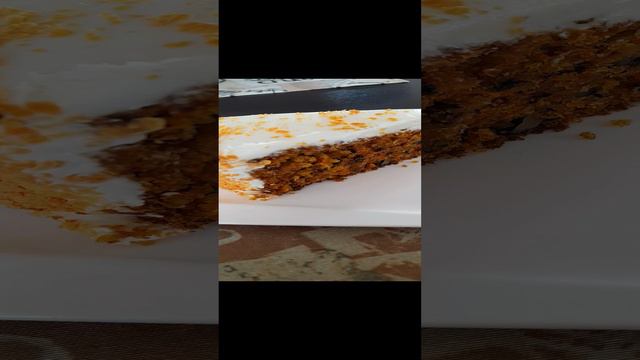 Морковный торт