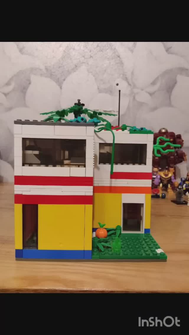 Лаборатория по изучению крокодилов из Лего: красивая самоделка