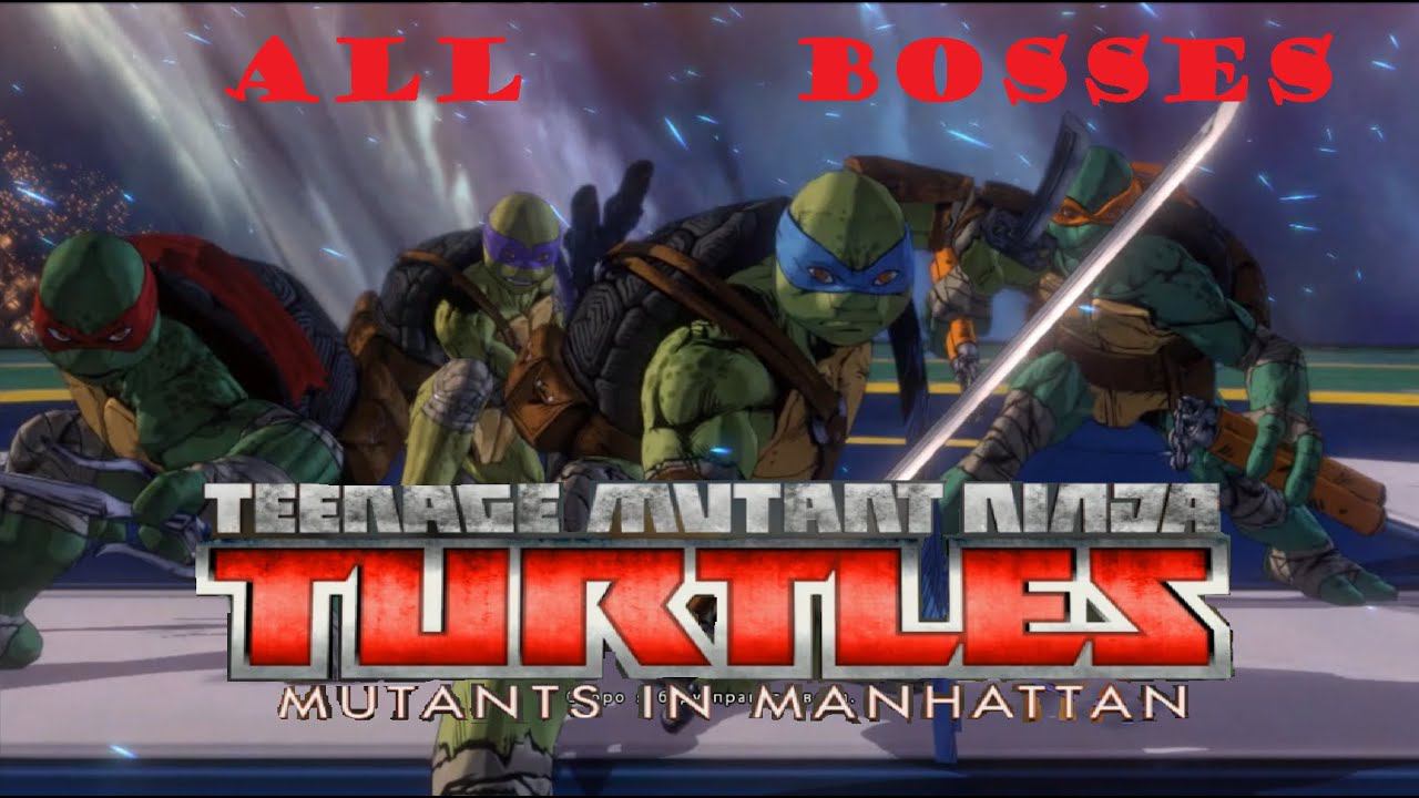 Teenage Mutant Ninja Turtles: Mutants in Manhattan (PC) Все Боссы