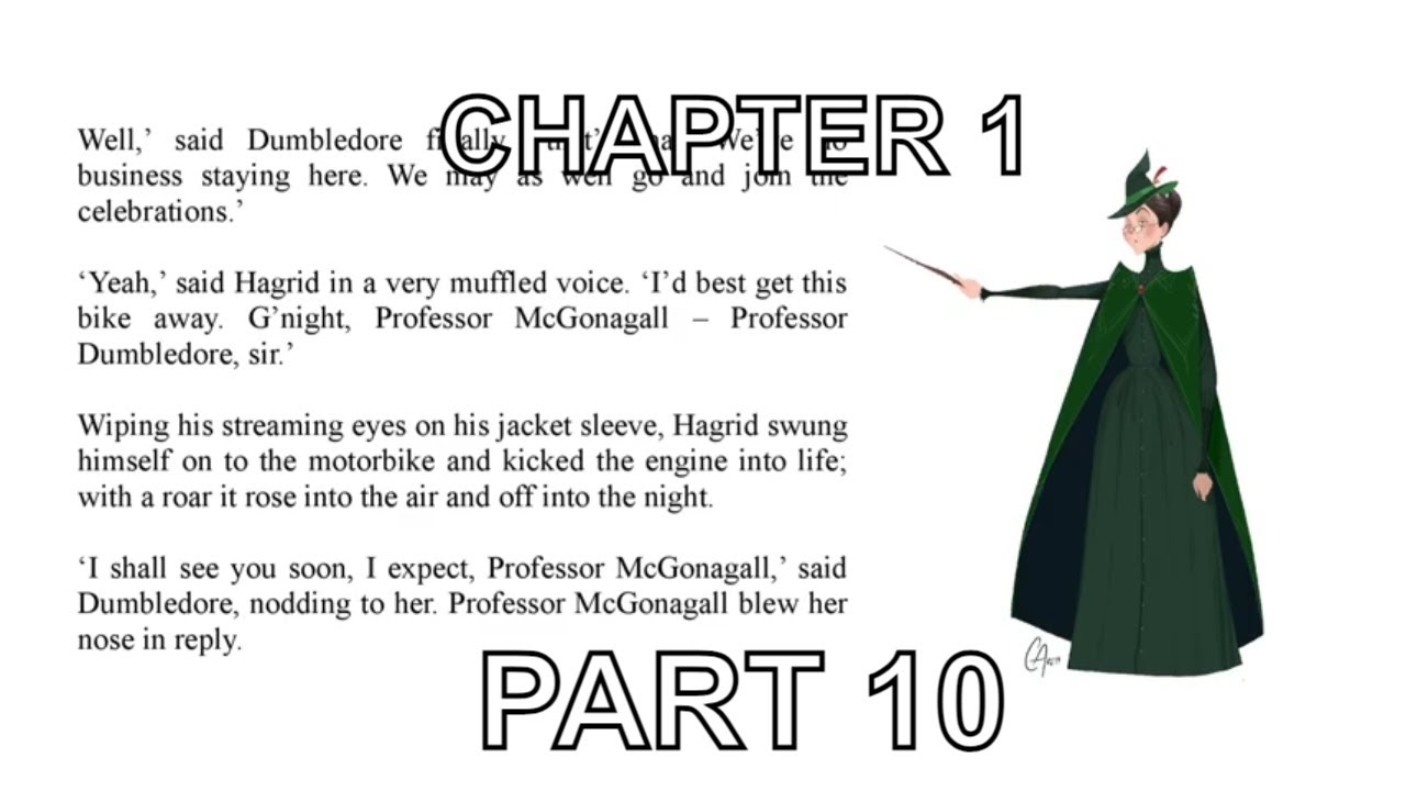 Читаем в оригинале и разбираем ＂Гарри Поттер и философский камень.＂ Глава 1. Часть 10..mp4
