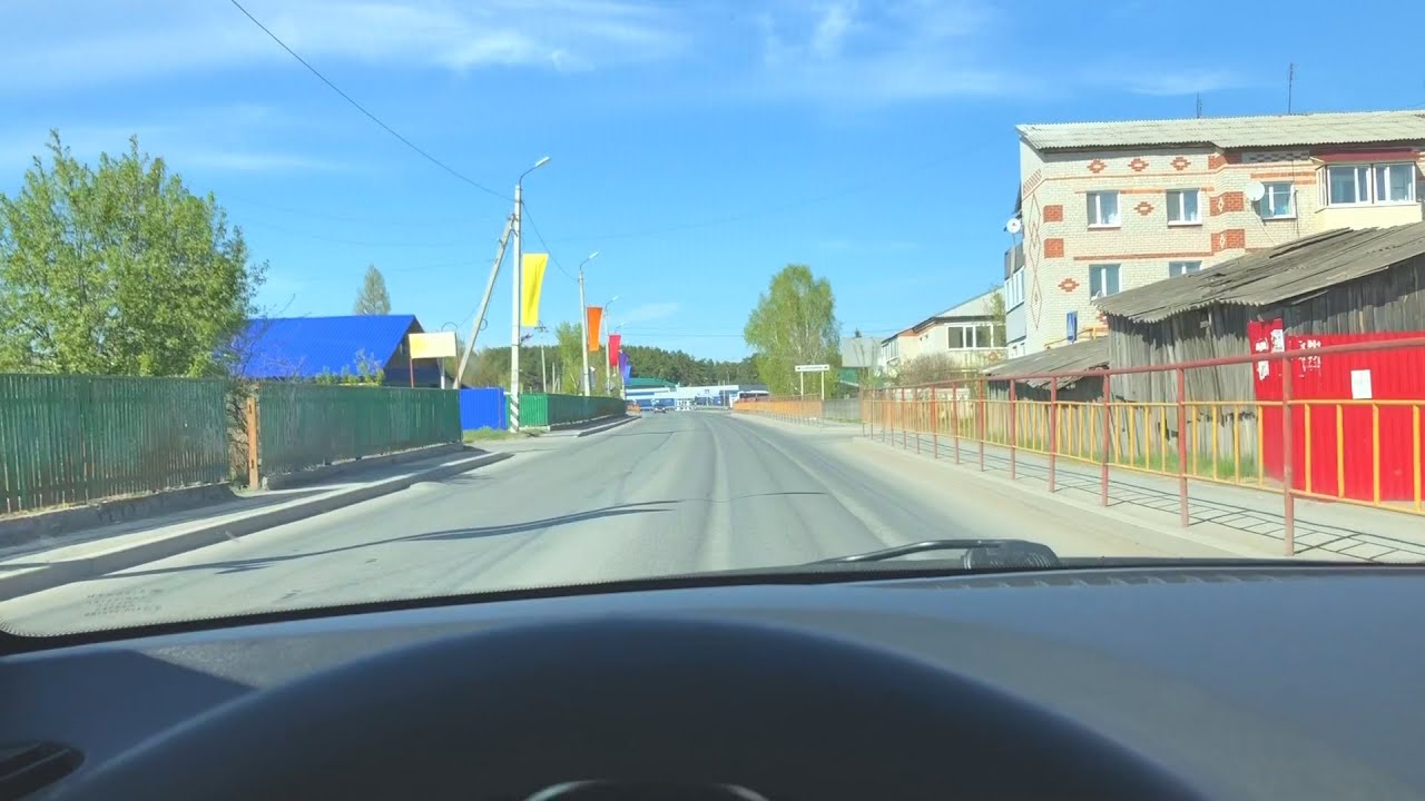 Поездка из Тобольска #10 Дорога через Заводоуковск на Исетское и в сторону Шадринска!