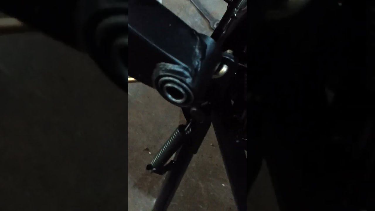 МОТОЦИКЛ INTRUDER 200 обслуживание задней вилки