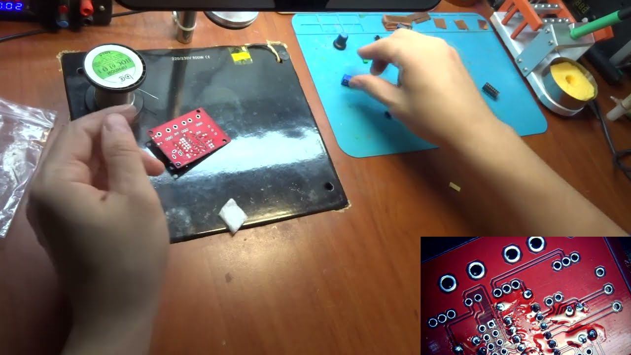 [Чилл] DIP-пайка. DIY генератор на XR2206. Паяем с JBC всем, чем попало